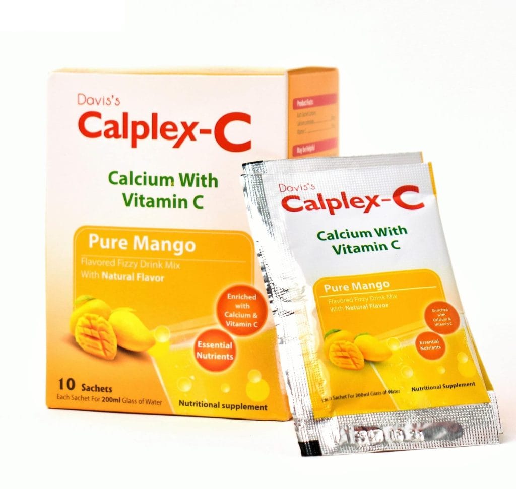 Calplex-C Sachet - Pure Orange - Calcium with Vitamin C - Town Pharmacy
